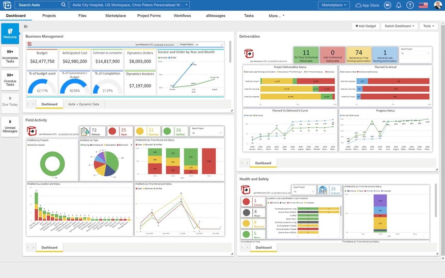 Construction Project Portfolio Management Software | Asite